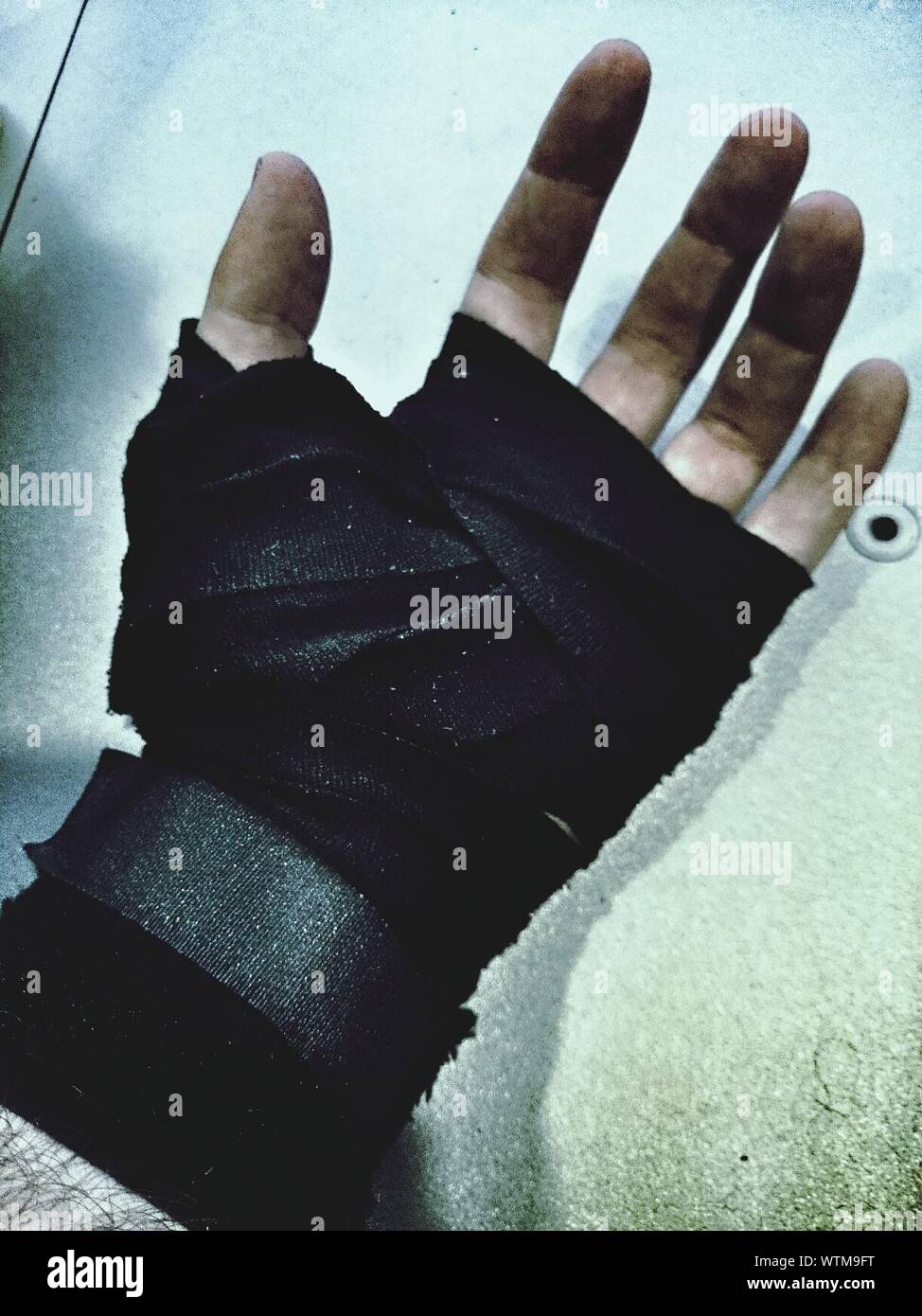 Wrapped hand hi-res stock photography and images - Alamy