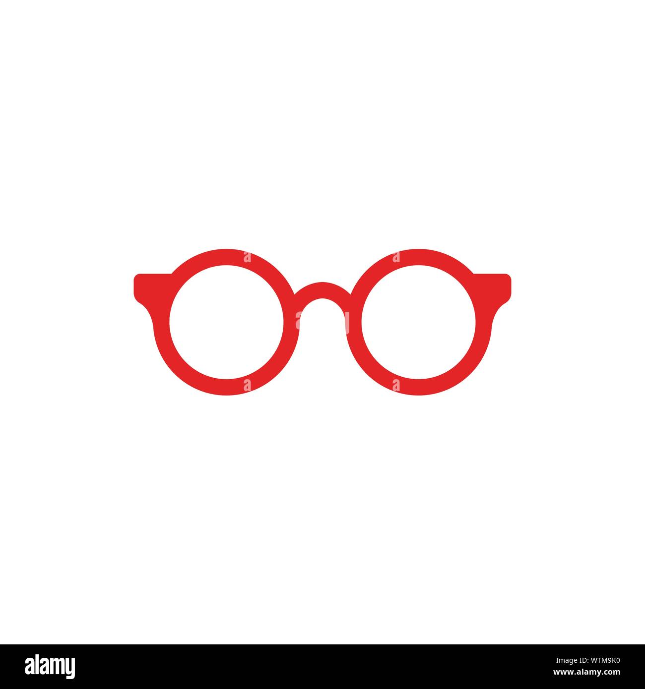 Glasses symbol vector icon design template Stock Vector Image & Art - Alamy