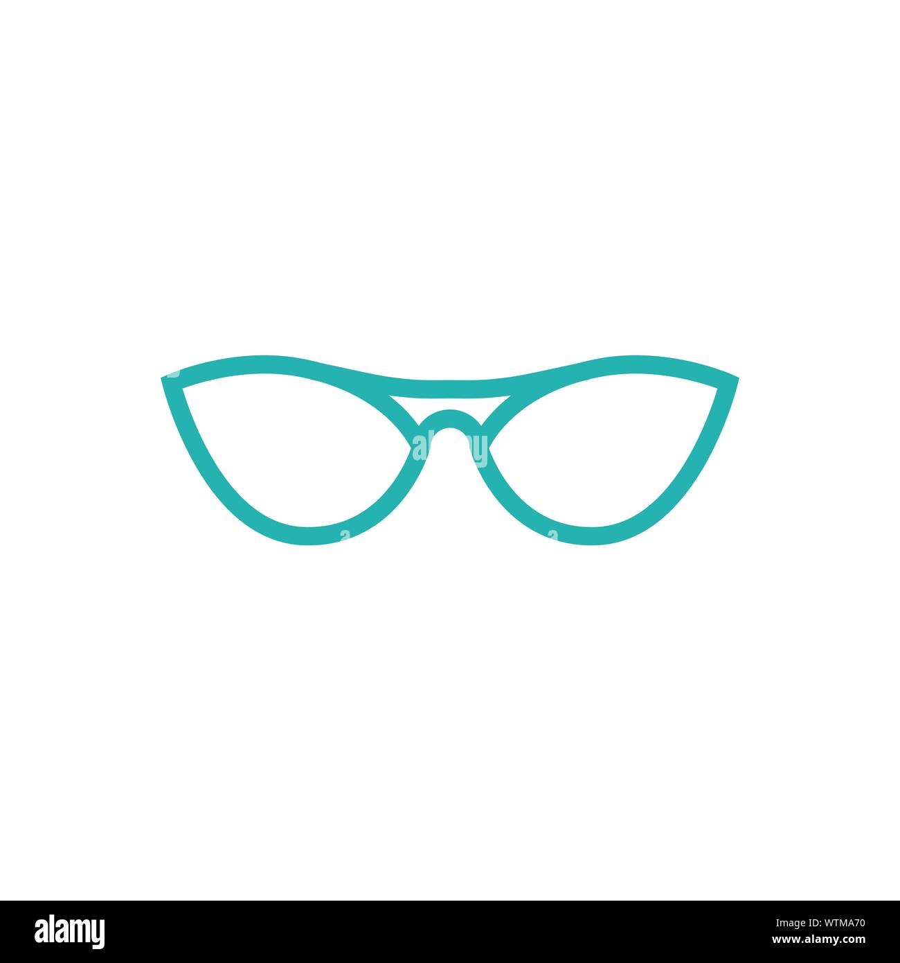 Glasses symbol vector icon design template Stock Vector Image & Art - Alamy