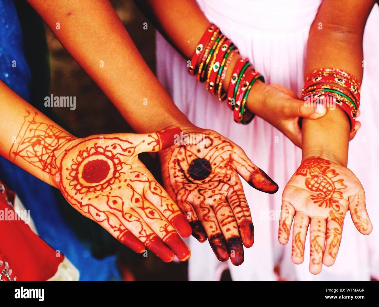 Indian Girls Hand High Resolution Stock Photography and Images - Alamy