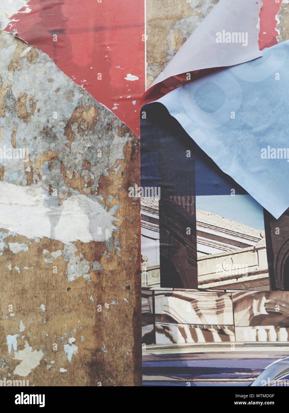 Peeling Posters High Resolution Stock Photography and Images - Alamy