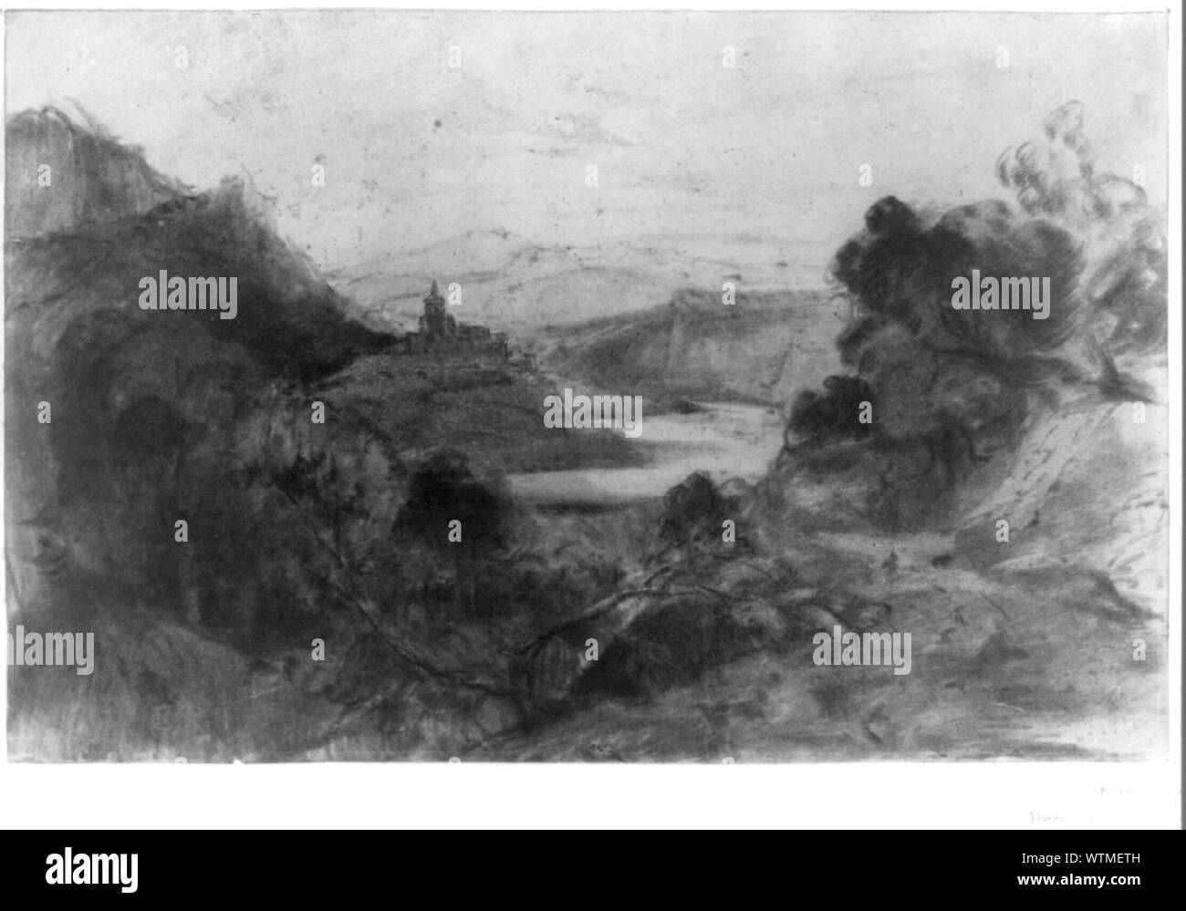 Rural church greenery Black and White Stock Photos & Images - Alamy