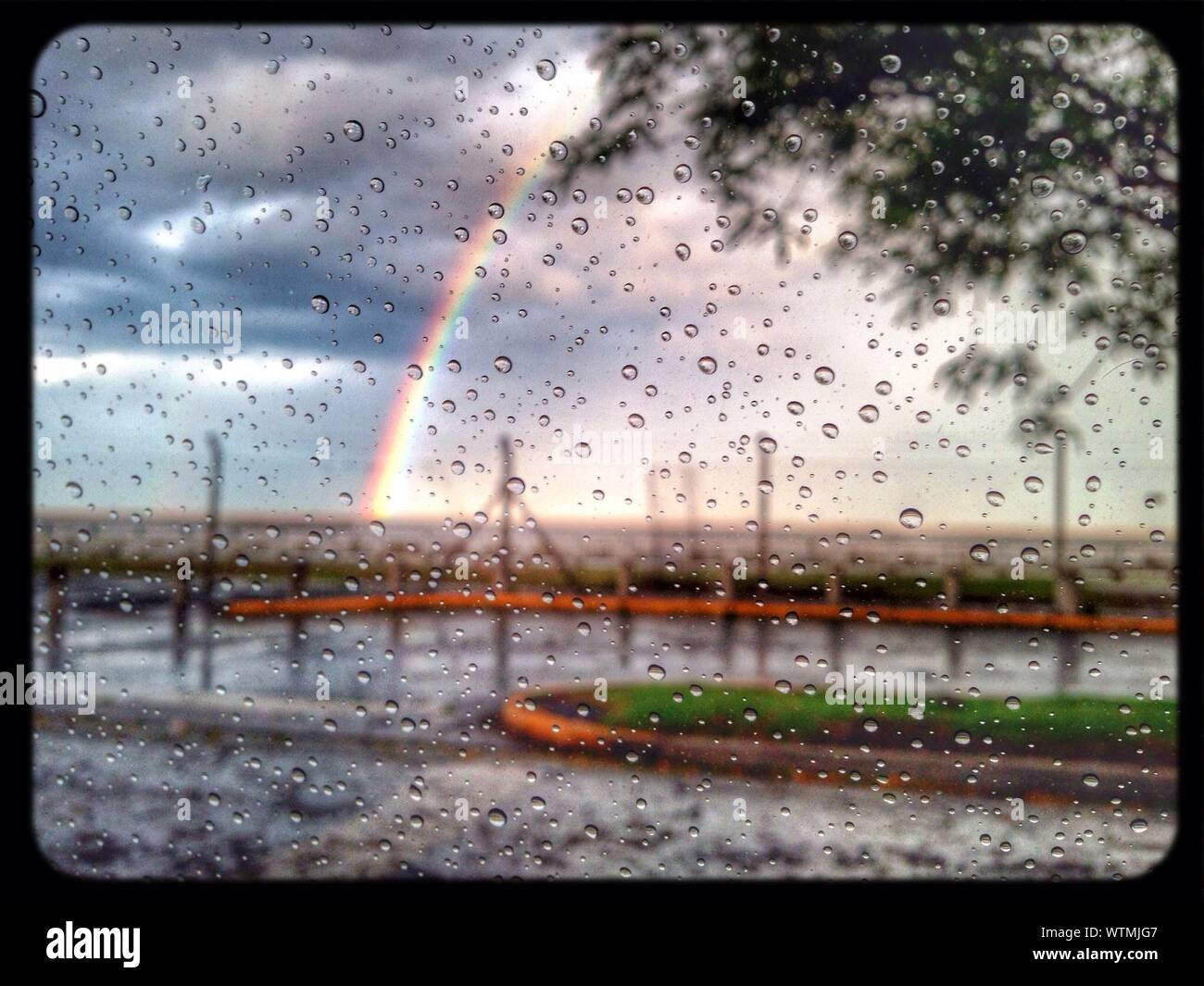 Rainbow through window hi-res stock photography and images - Alamy