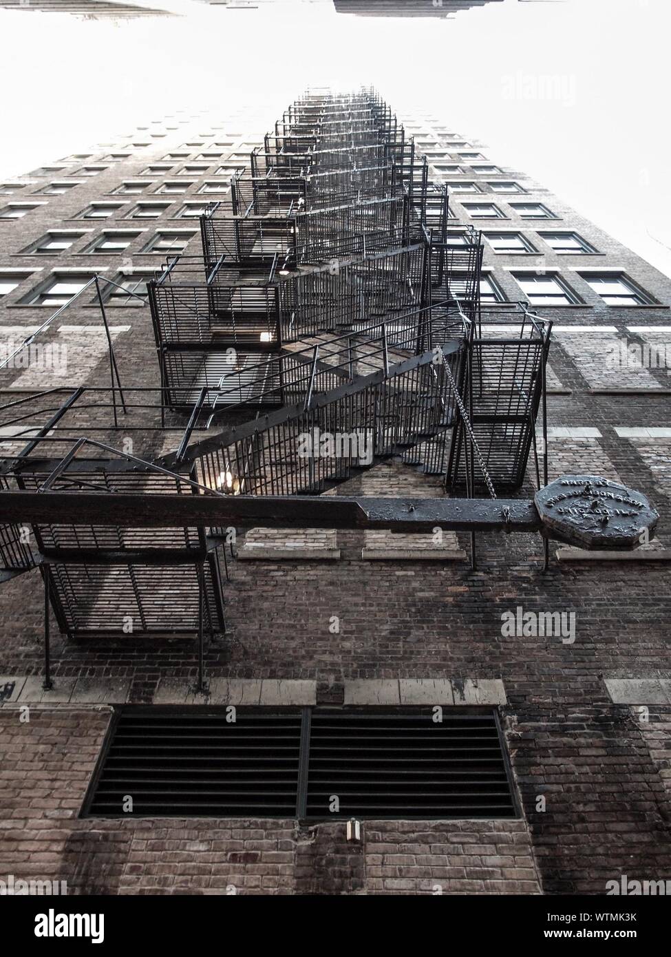 People escape fire steps hi-res stock photography and images - Alamy