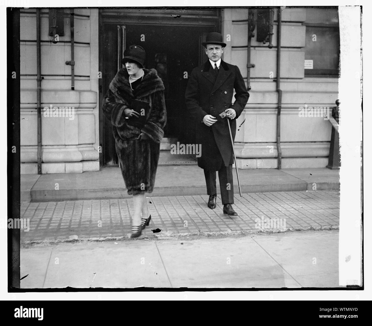 Mr. & Mrs. Sumner Wells, 3/17/27 Stock Photo - Alamy