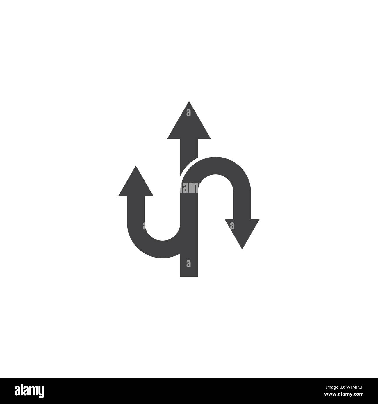 Way vector icon illustration design template Stock Vector Image & Art ...