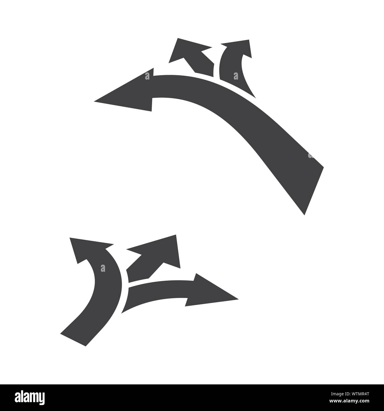 Way vector icon illustration design template Stock Vector Image & Art ...