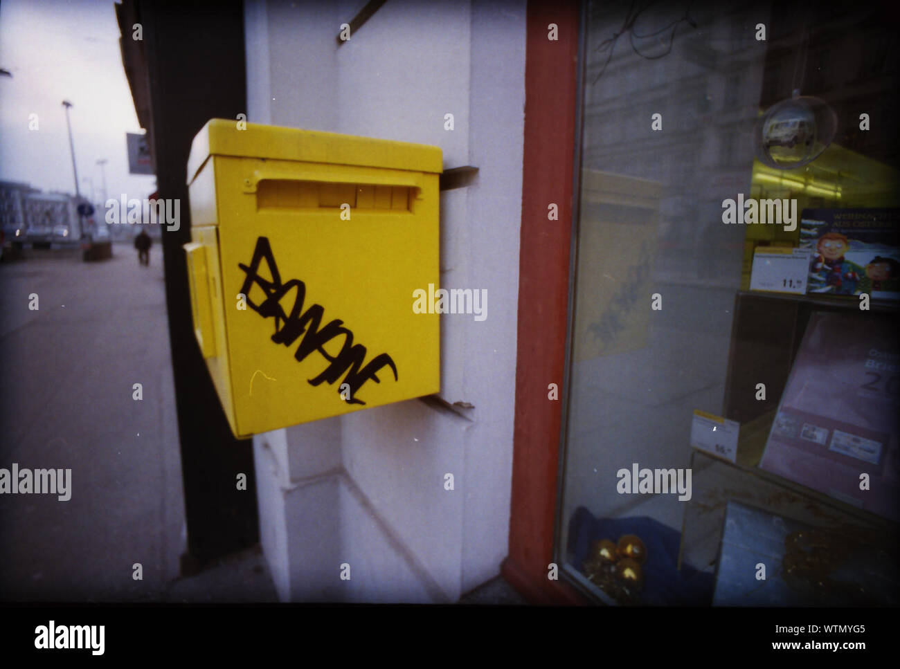 Graffiti Post Box High Resolution Stock Photography and Images - Alamy