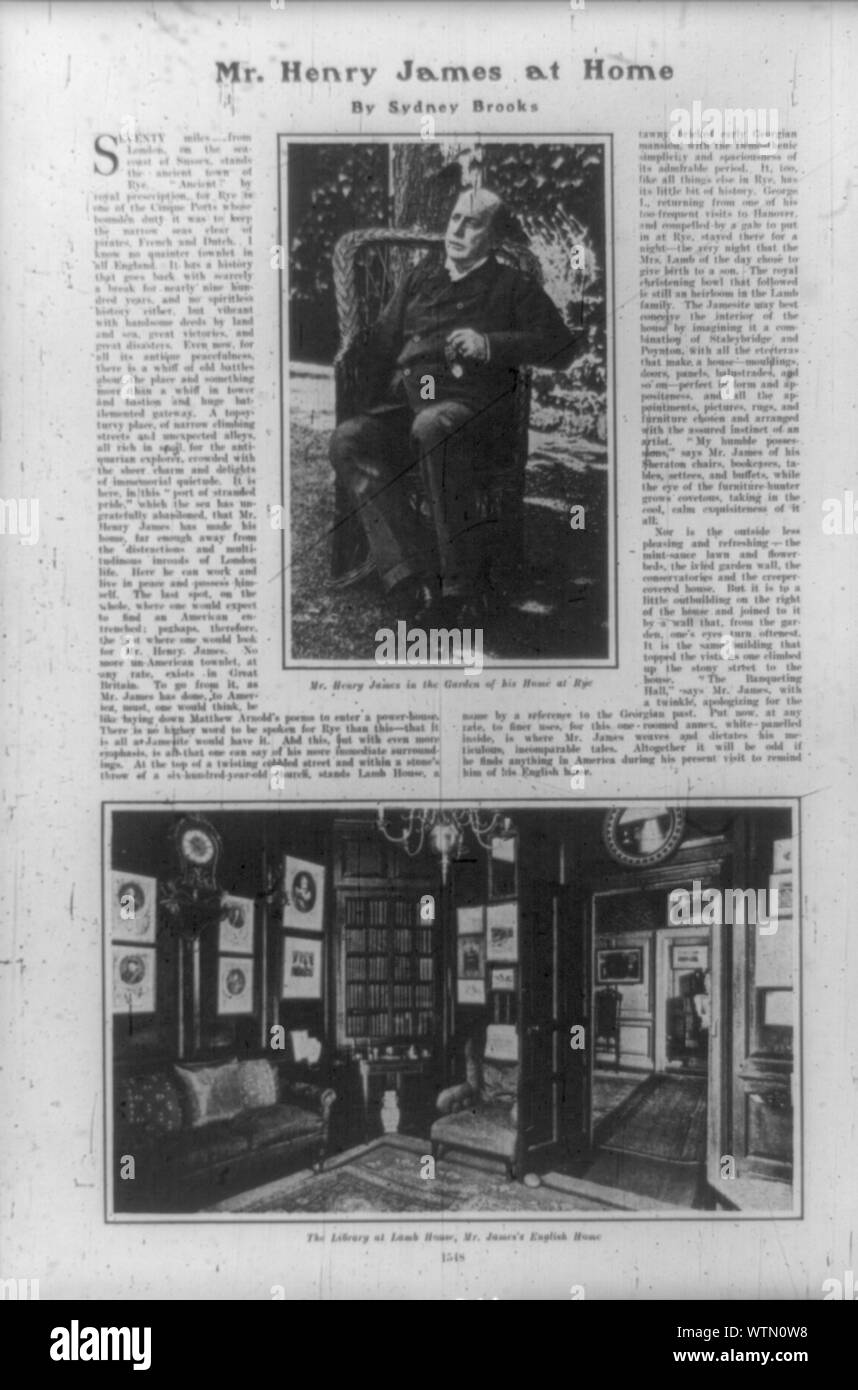 Henry jamess house hi-res stock photography and images - Alamy