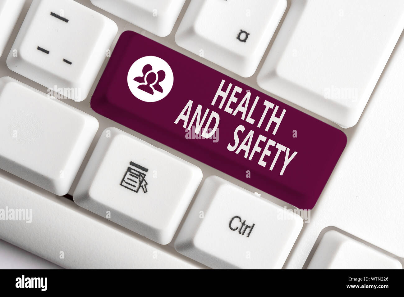 Word writing text Health And Safety. Business photo showcasing ...