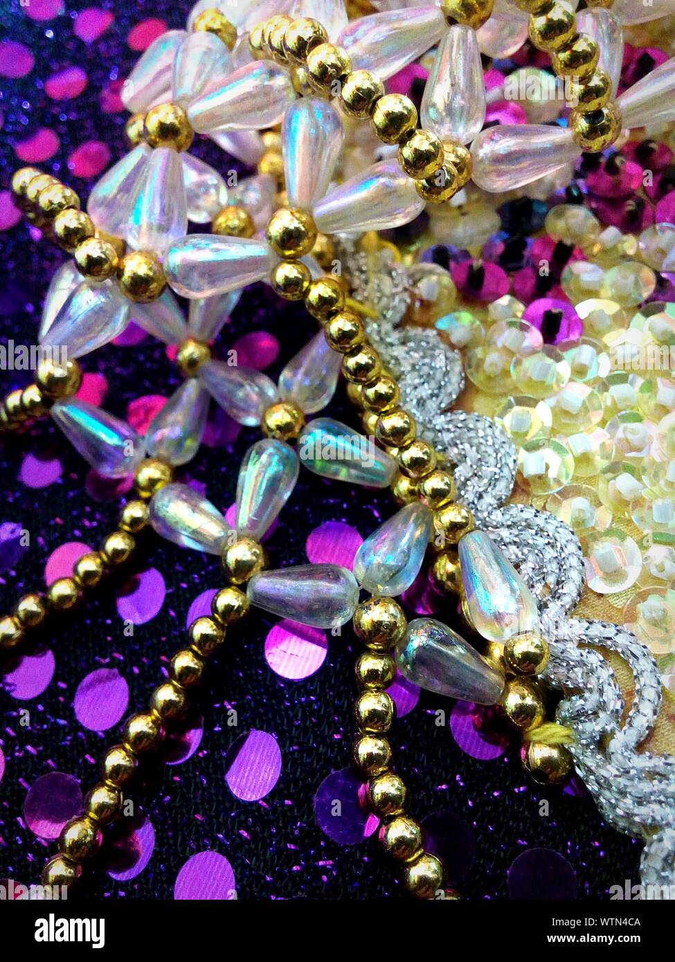 Sequin pattern hi-res stock photography and images - Alamy