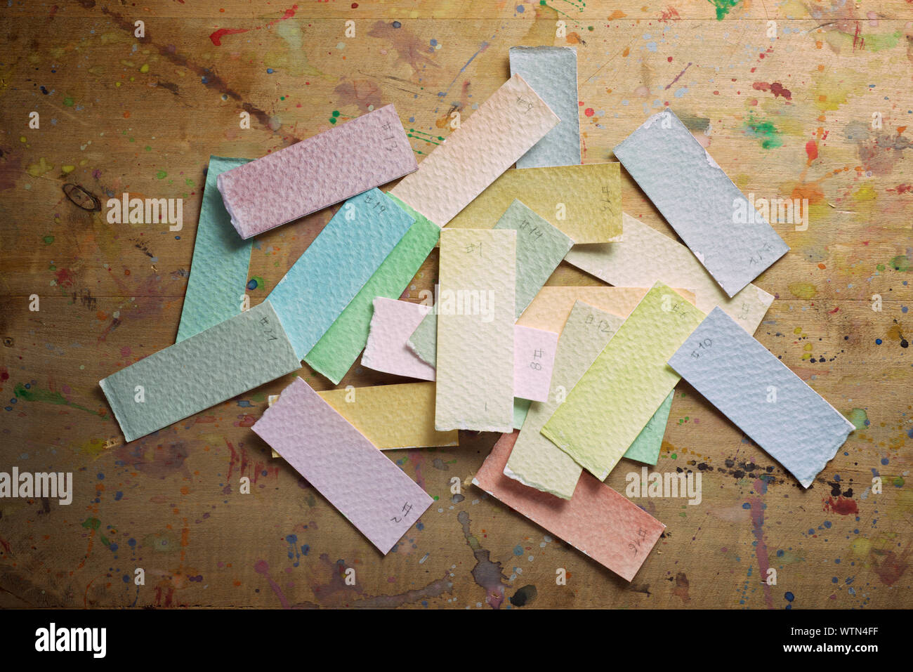 Sample test card hi-res stock photography and images - Alamy
