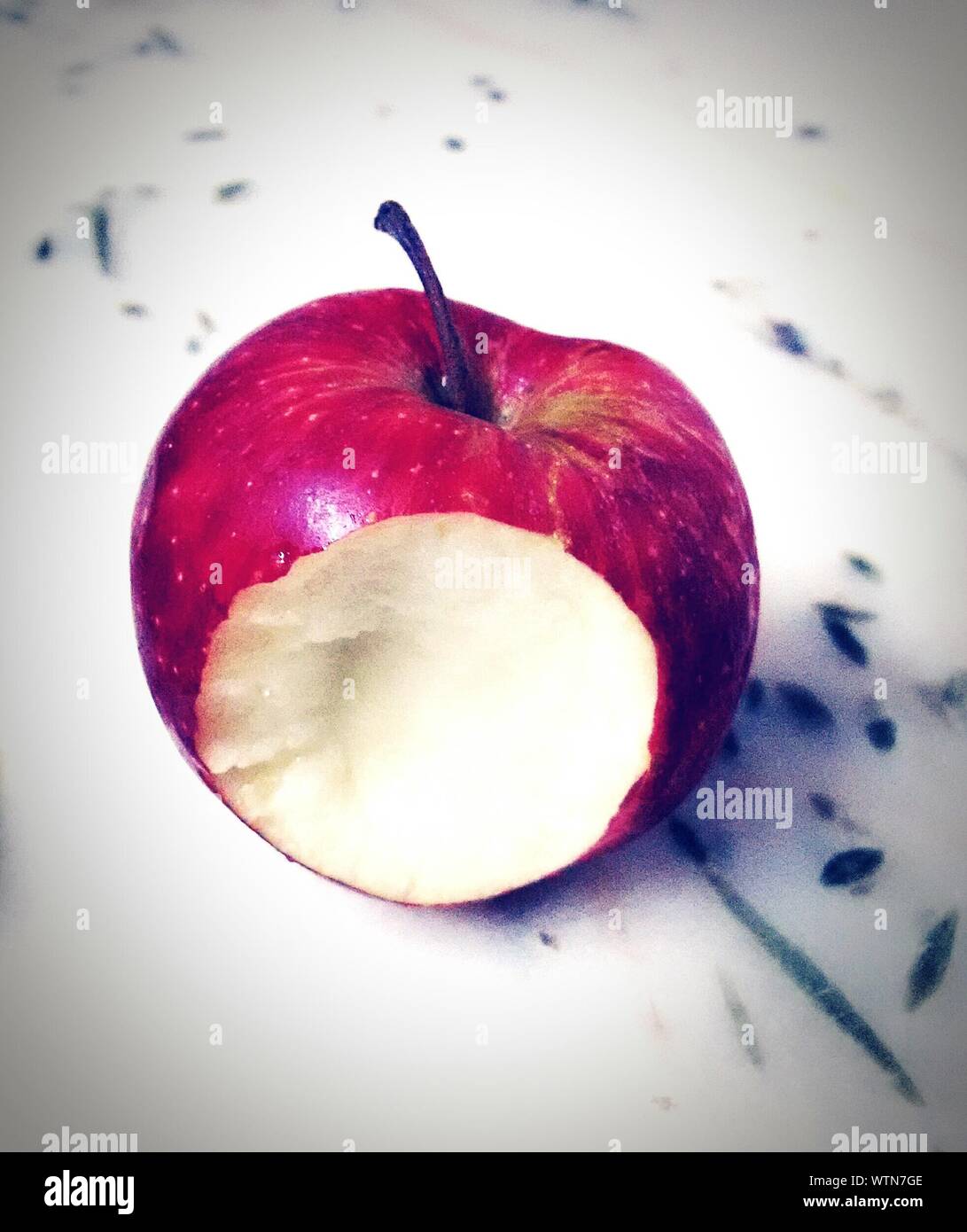 Half Eaten Apple High Resolution Stock Photography and Images - Alamy