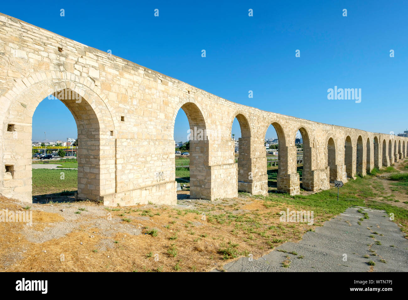 Kamares Aqueduct, Ottoman era aqueduct constructed between 1747 and ...