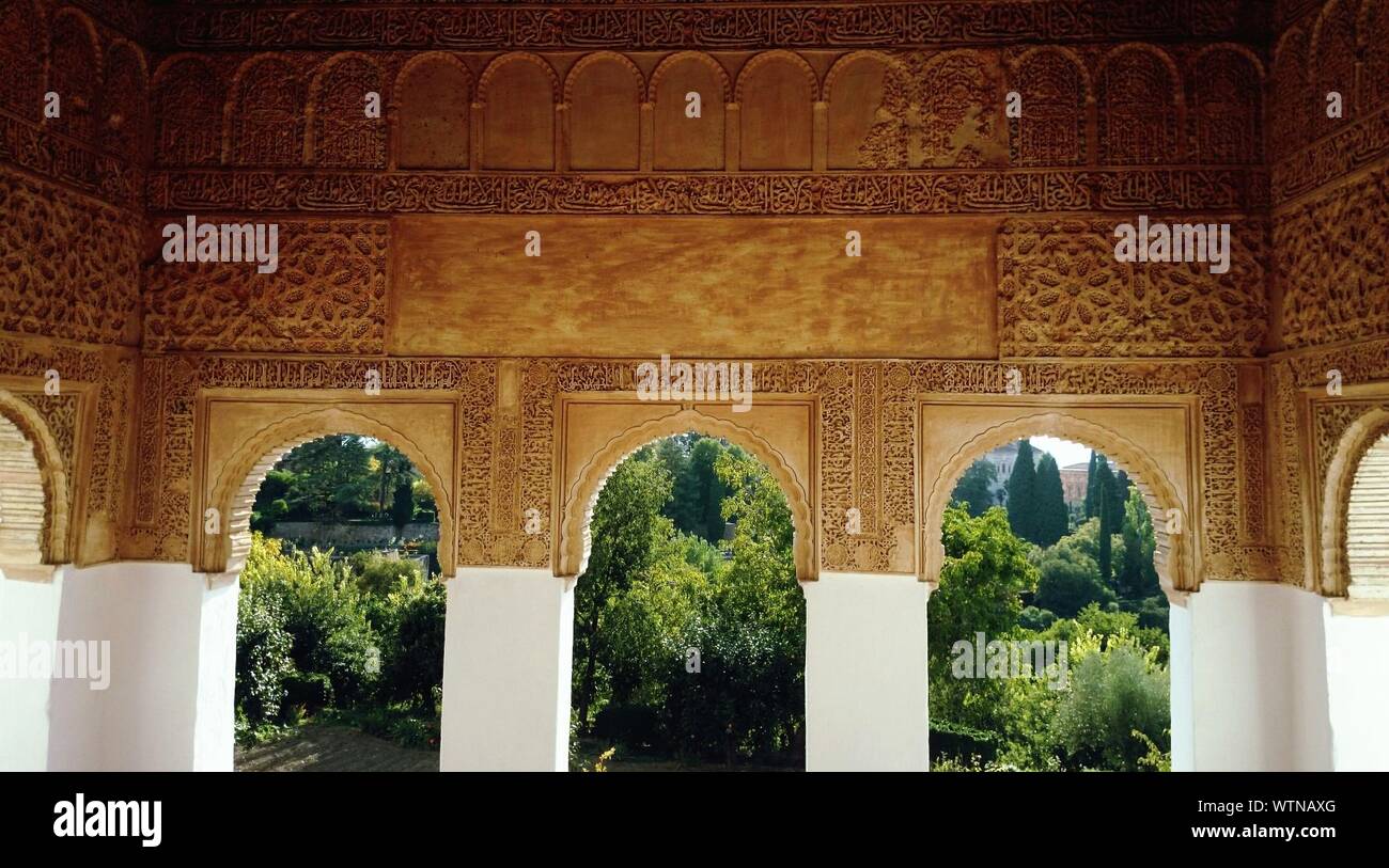 Interior Of Old Building Stock Photo - Alamy