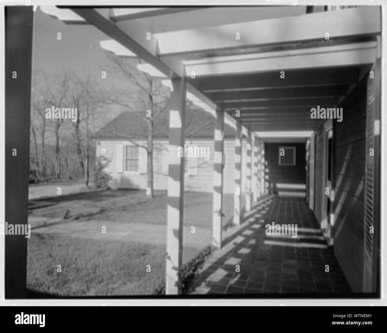 Mr. and Mrs. Hugh Chatham, residence in Elkin, North Carolina Stock ...