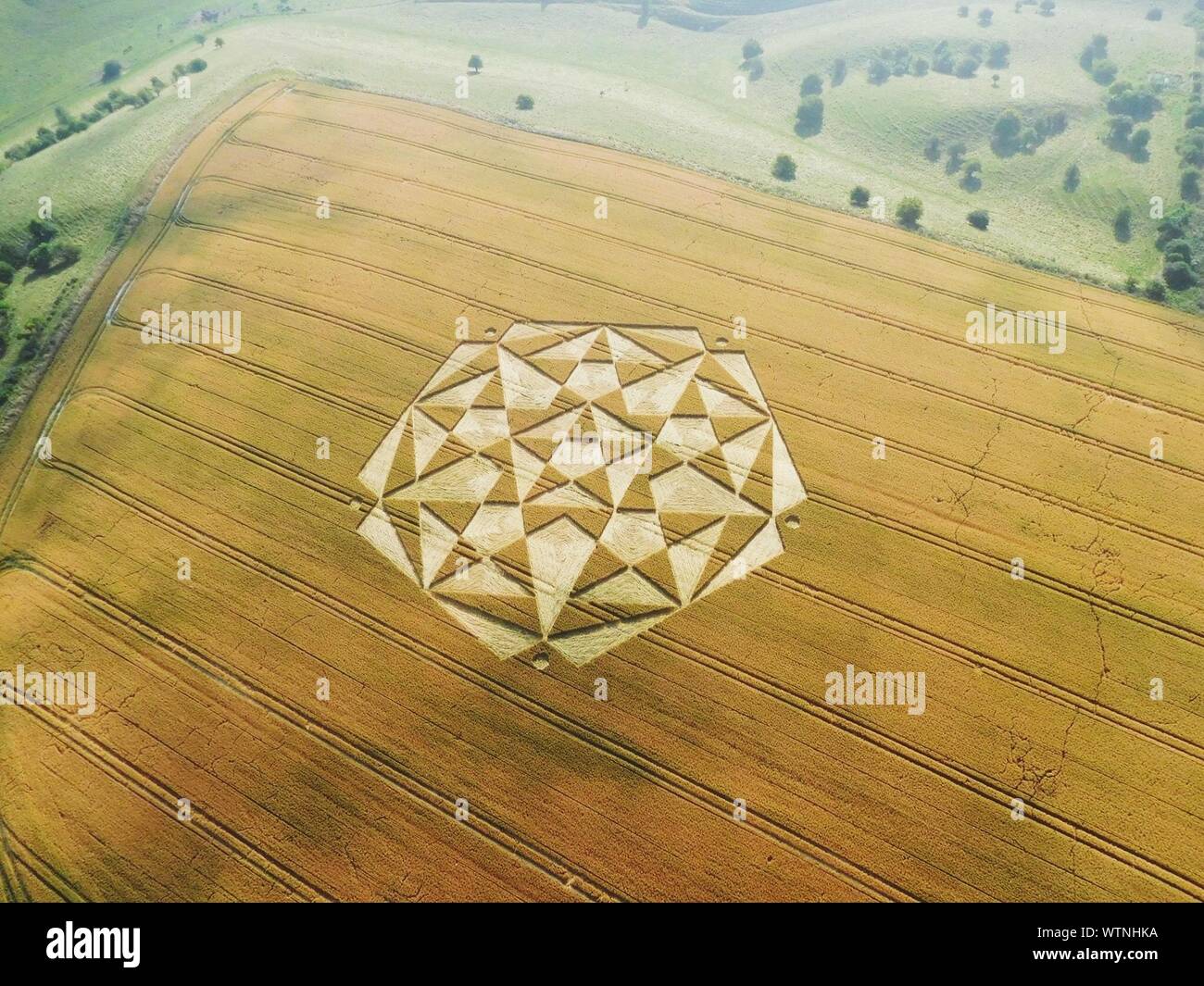 Aerial circle agriculture hi-res stock photography and images - Alamy