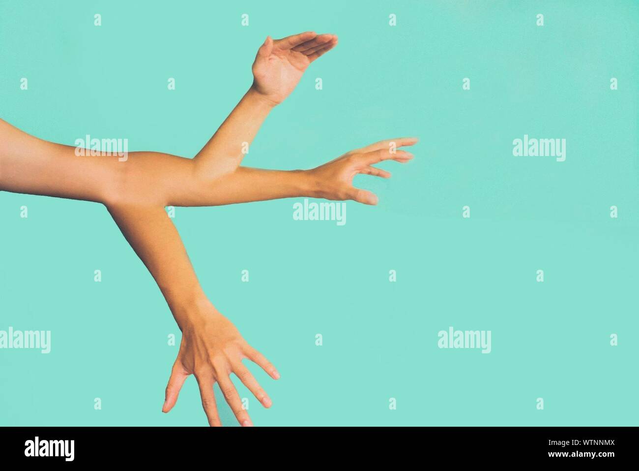 Finger illusion hi-res stock photography and images - Alamy