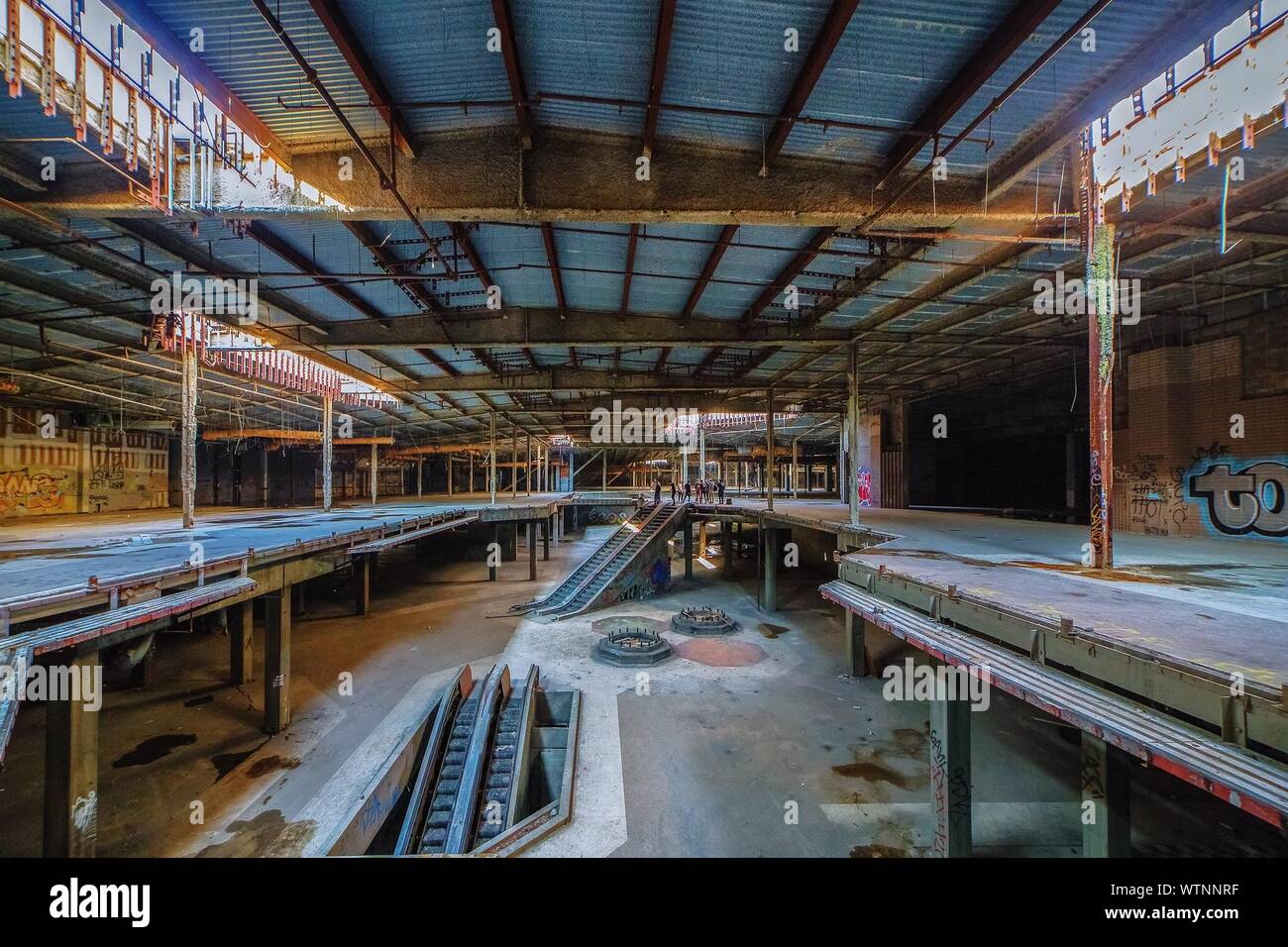 Empty Shopping Mall Interior High Resolution Stock Photography and ...