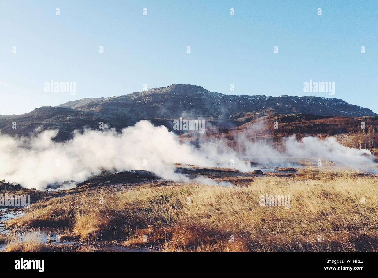 Steam over hot springs hi-res stock photography and images - Alamy