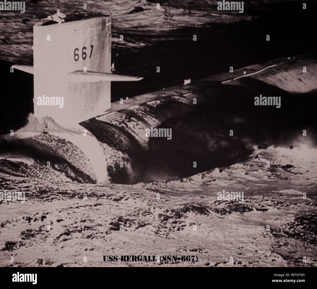 USS BERGALL (SSN-667 Stock Photo - Alamy