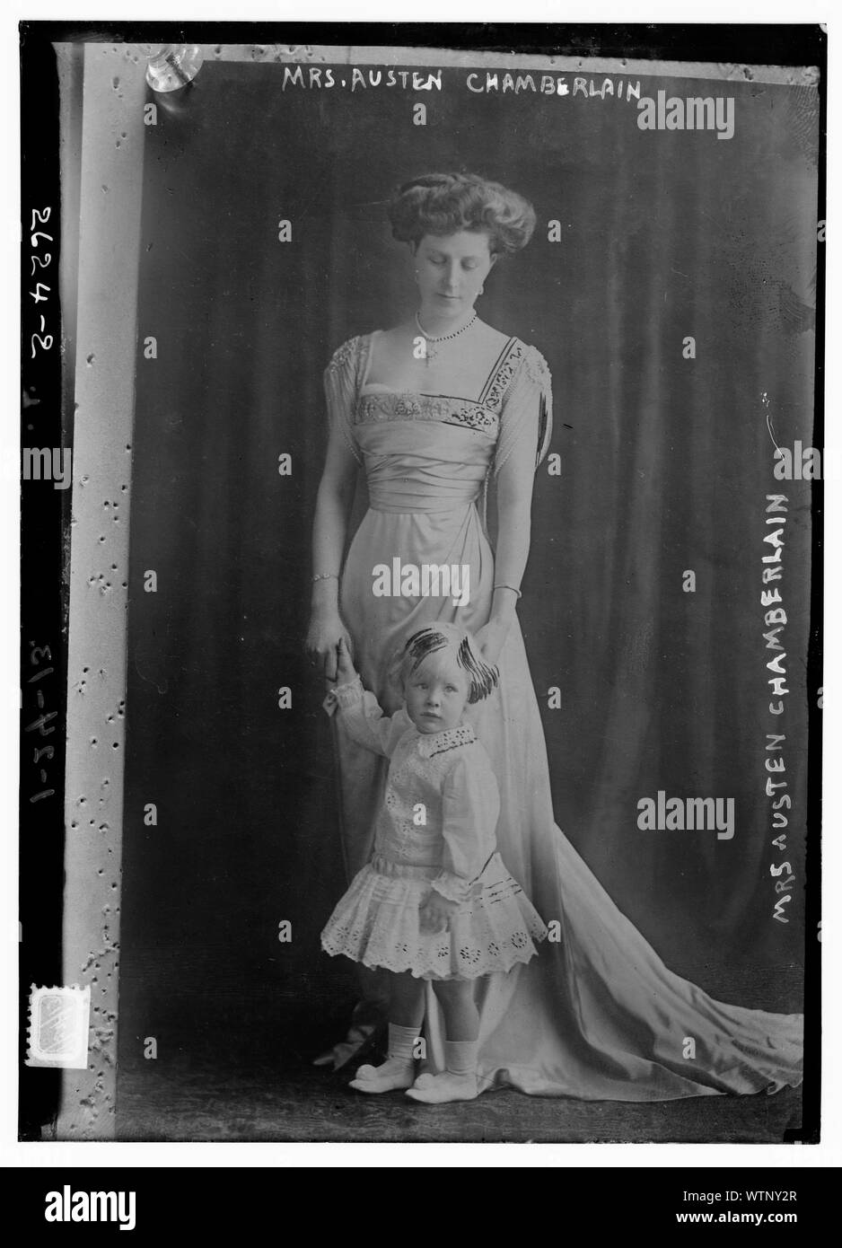 Mrs. Austen Chamberlain Stock Photo - Alamy