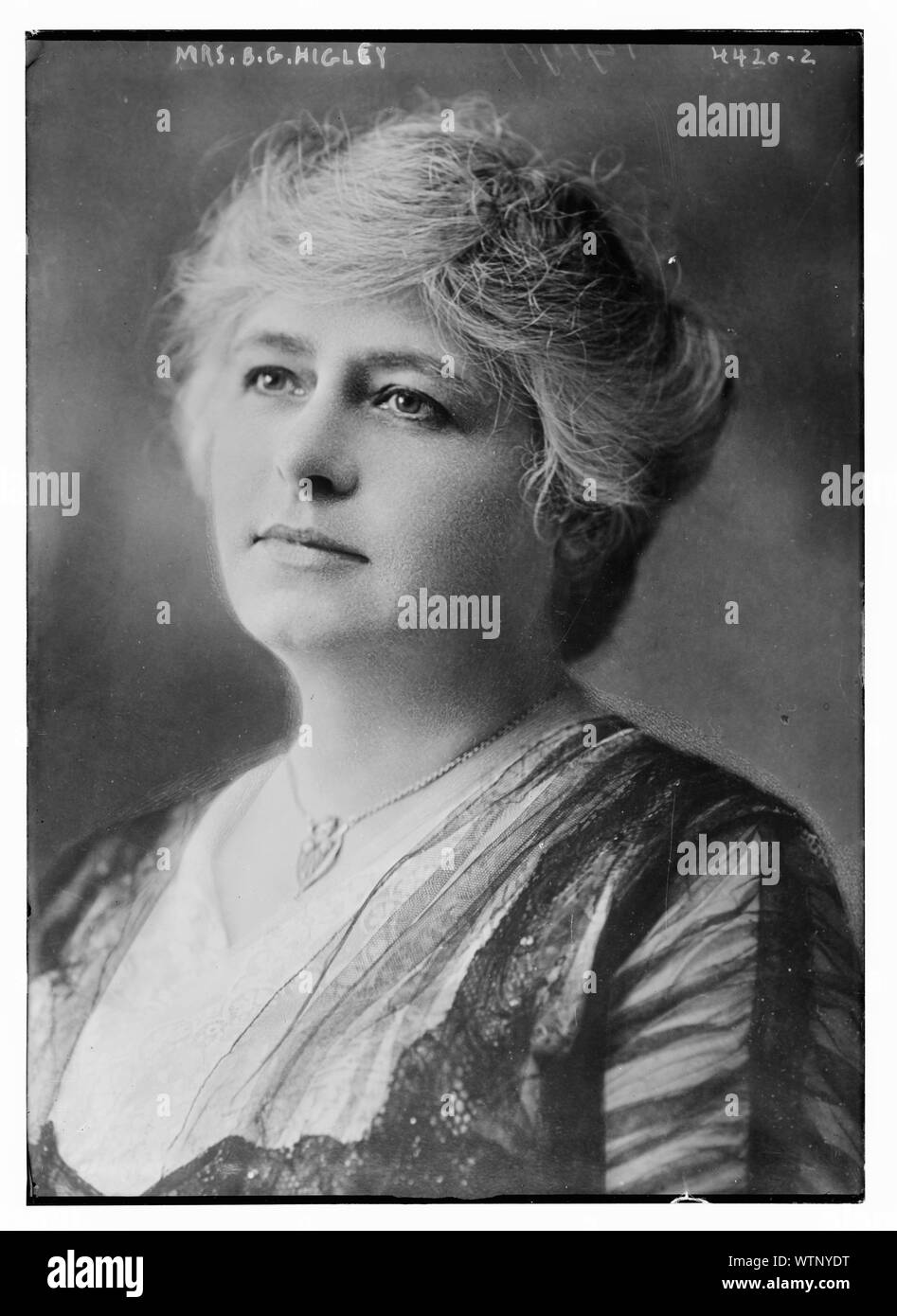 Mrs. B.G. Higley Stock Photo - Alamy