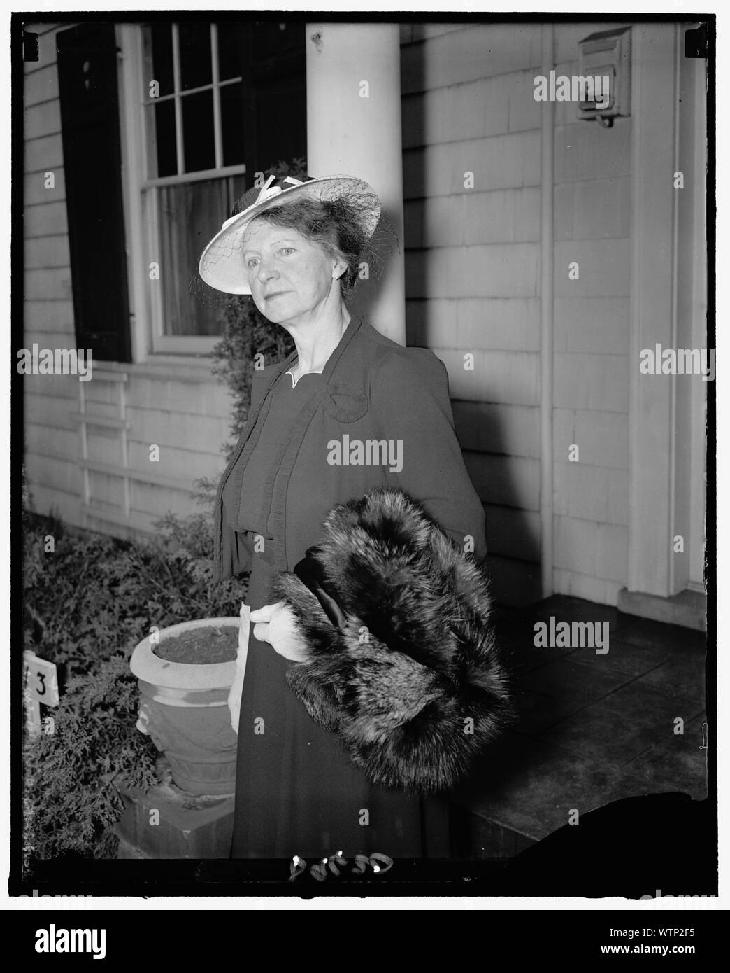 Mrs. Burton K. Wheeler Stock Photo - Alamy