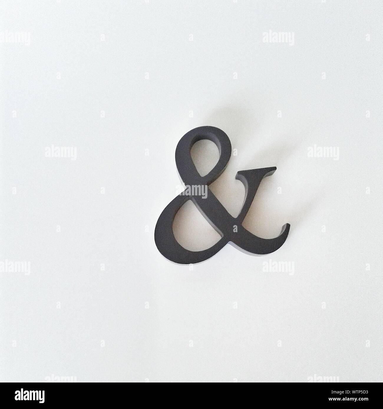 The ampersand hi-res stock photography and images - Alamy