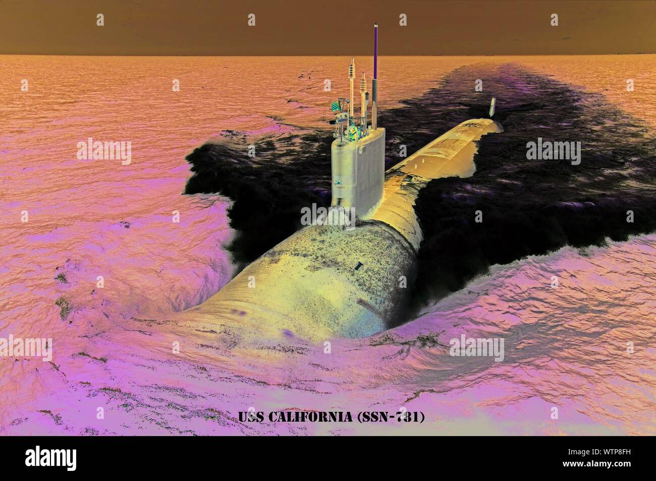 Uss california submarine hi-res stock photography and images - Alamy