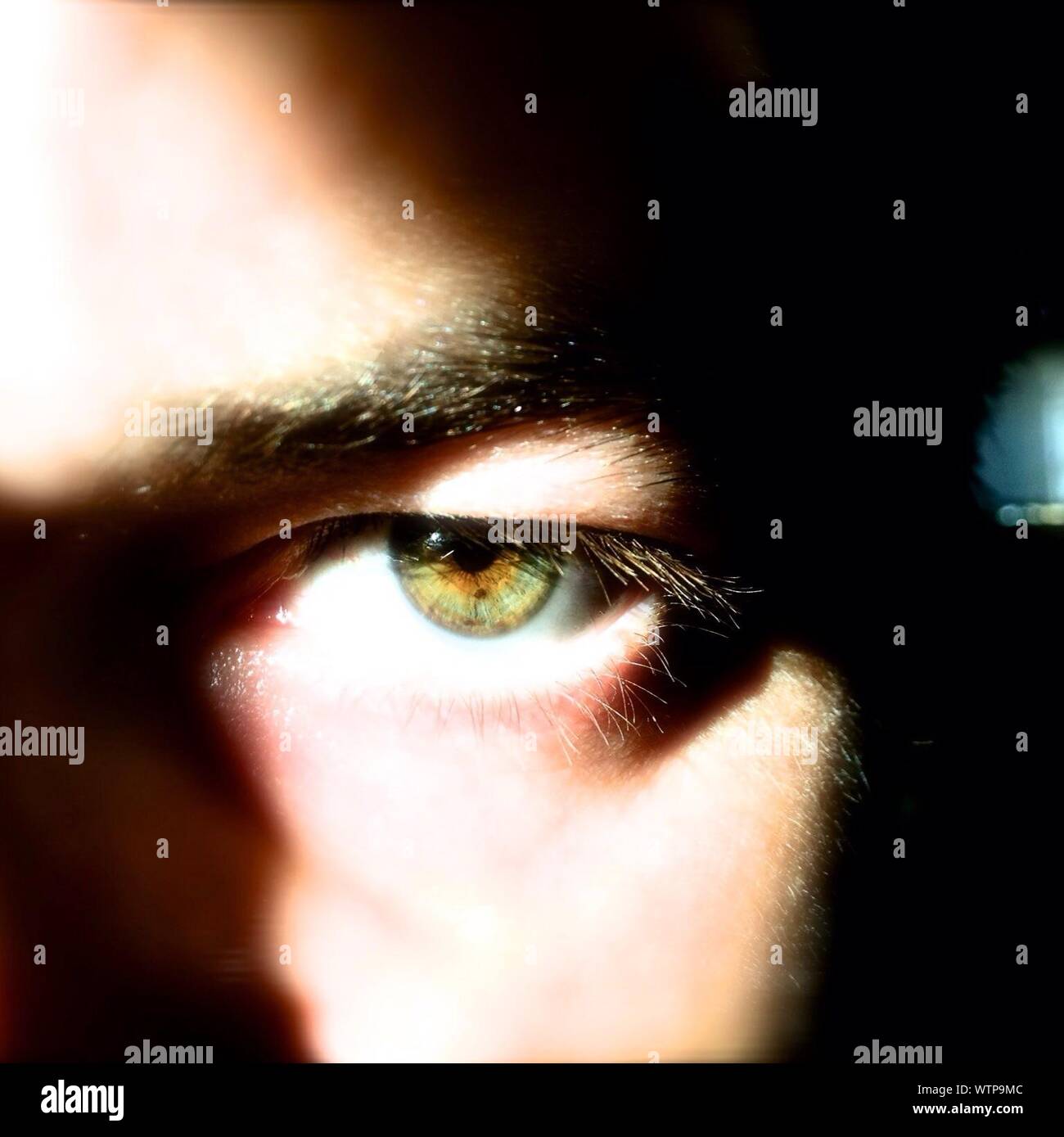 Human eye male close hi-res stock photography and images - Alamy