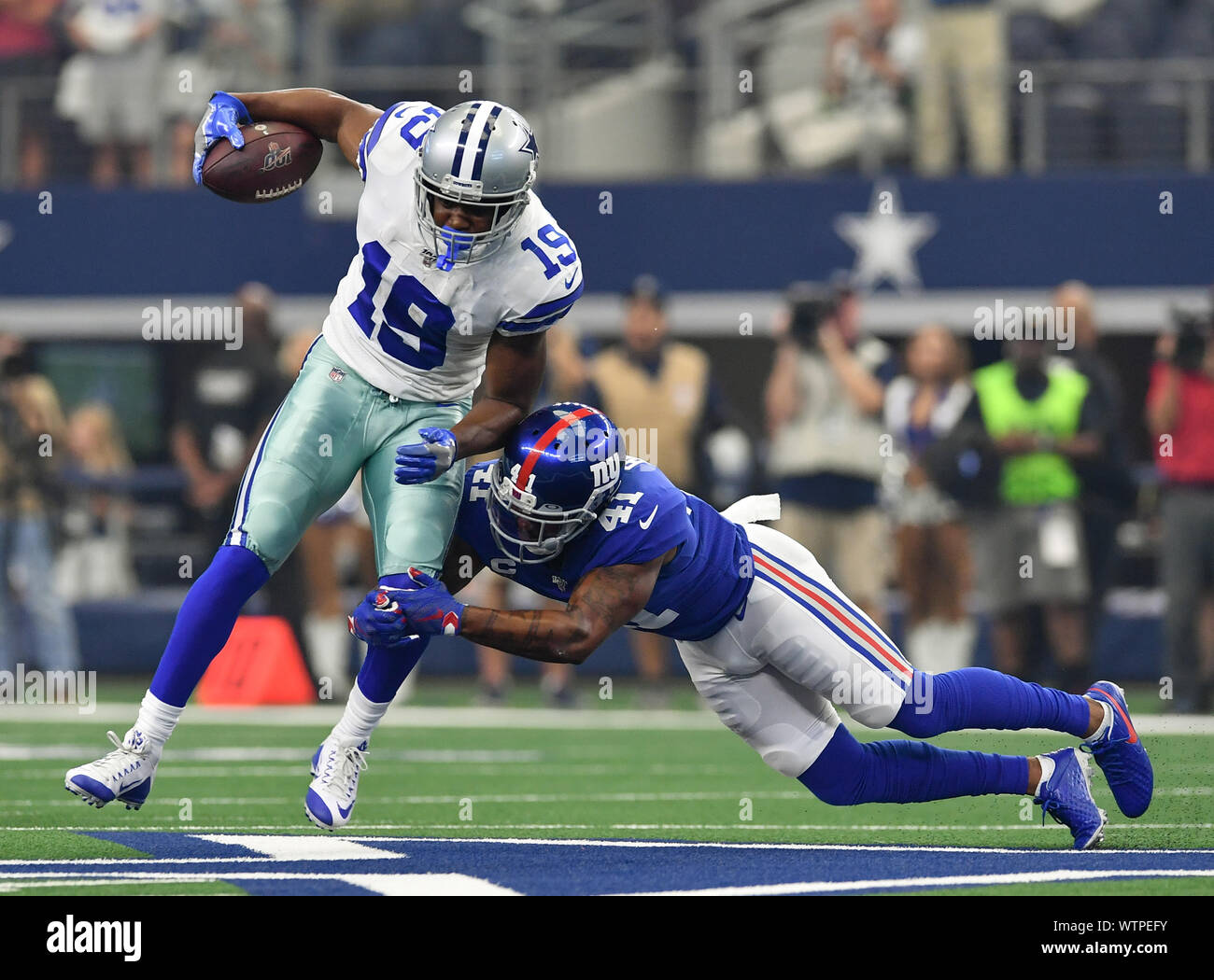 Arlington, Texas, USA. 8th Sep, 2019. New York Giants safety Antoine ...