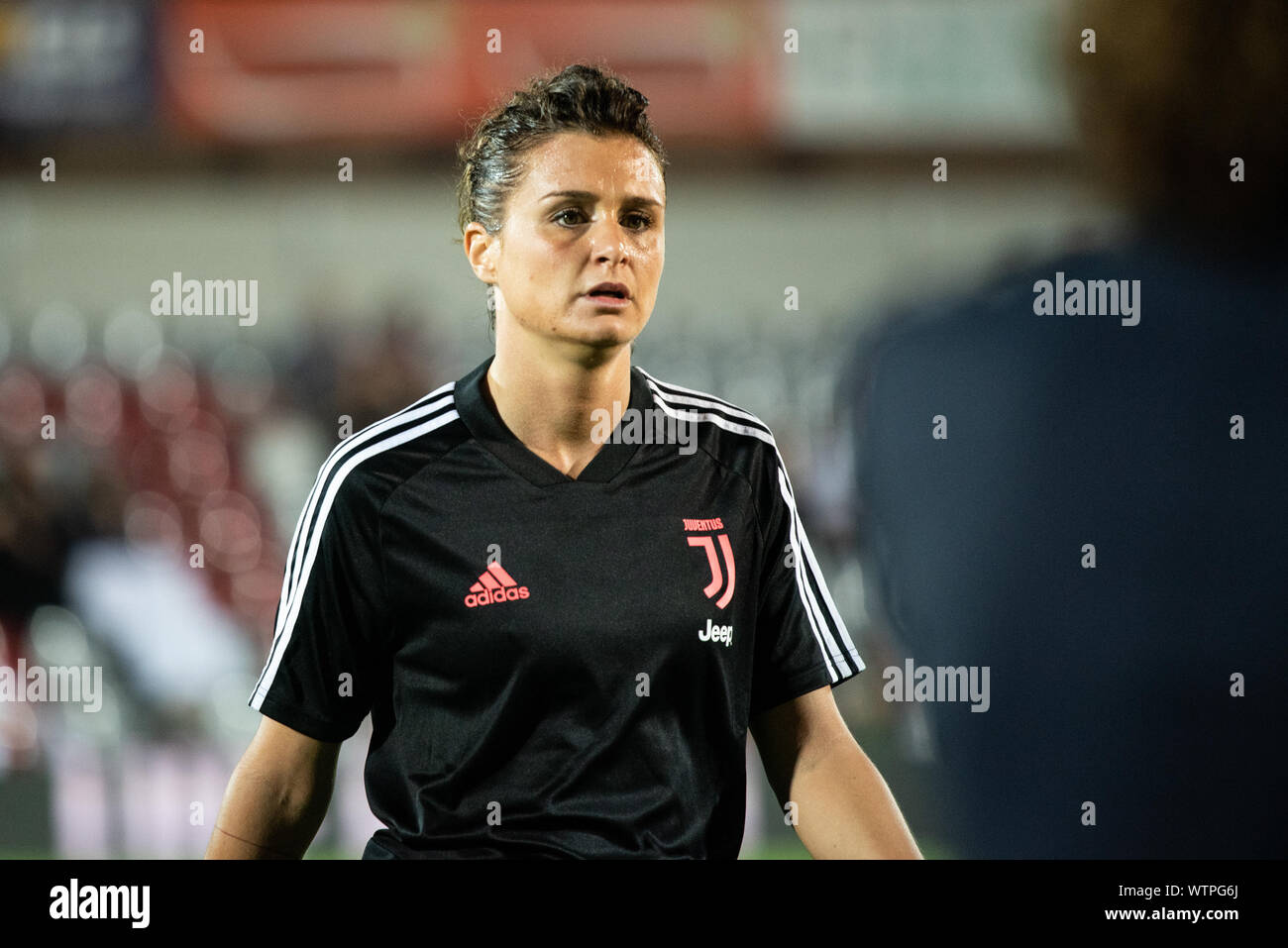 Cristiana Girelli of Juventus Women in action during the UEFA Women's ...