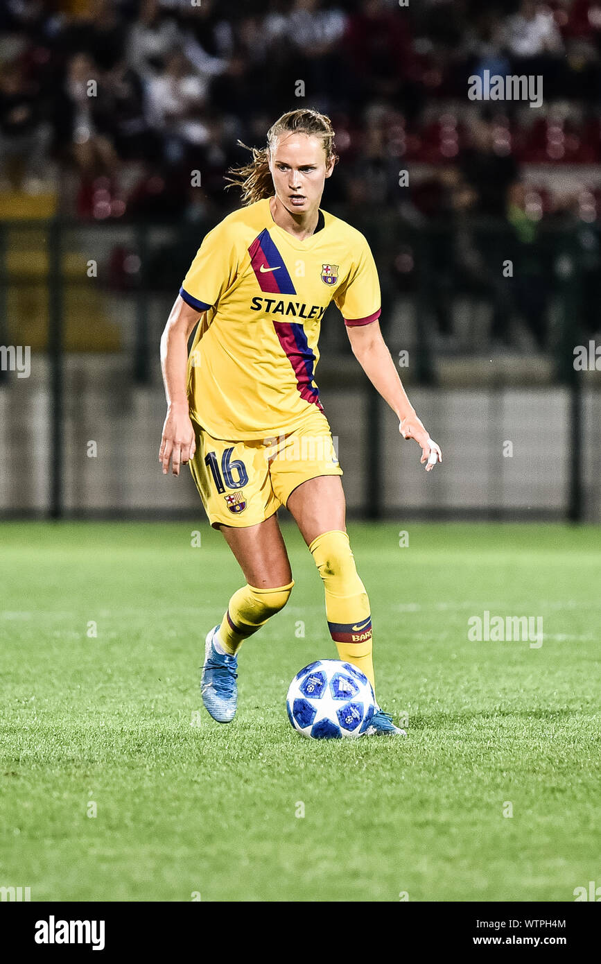 Caroline Graham Hansen of Barcelona Women in action during the UEFA ...