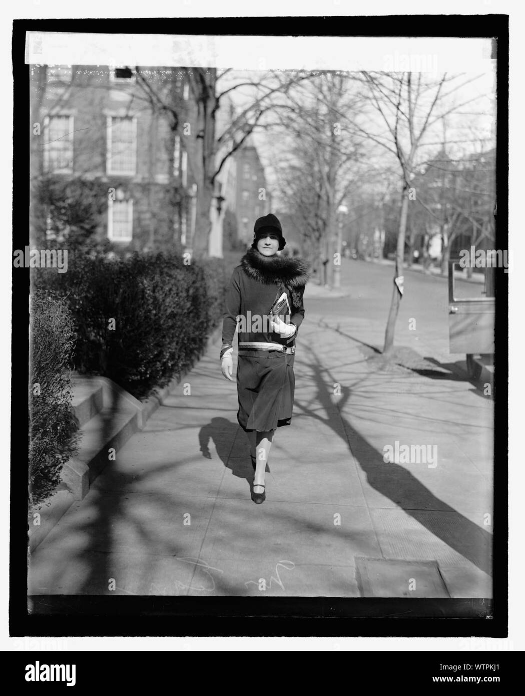 Mrs. Edge, wife of Sen. Edge, 2/23/27 Stock Photo - Alamy
