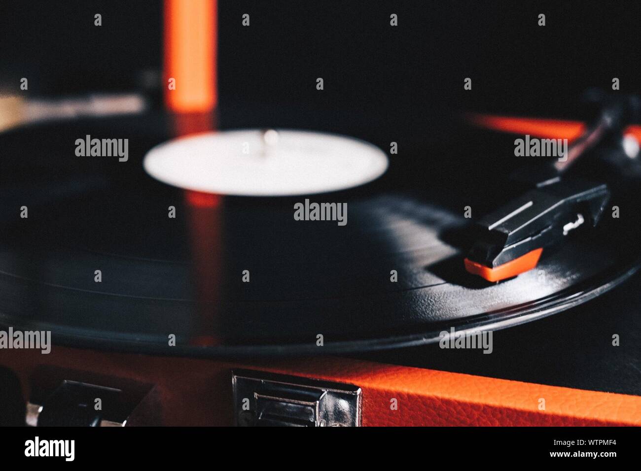 Orange Record Player High Resolution Stock Photography and Images - Alamy