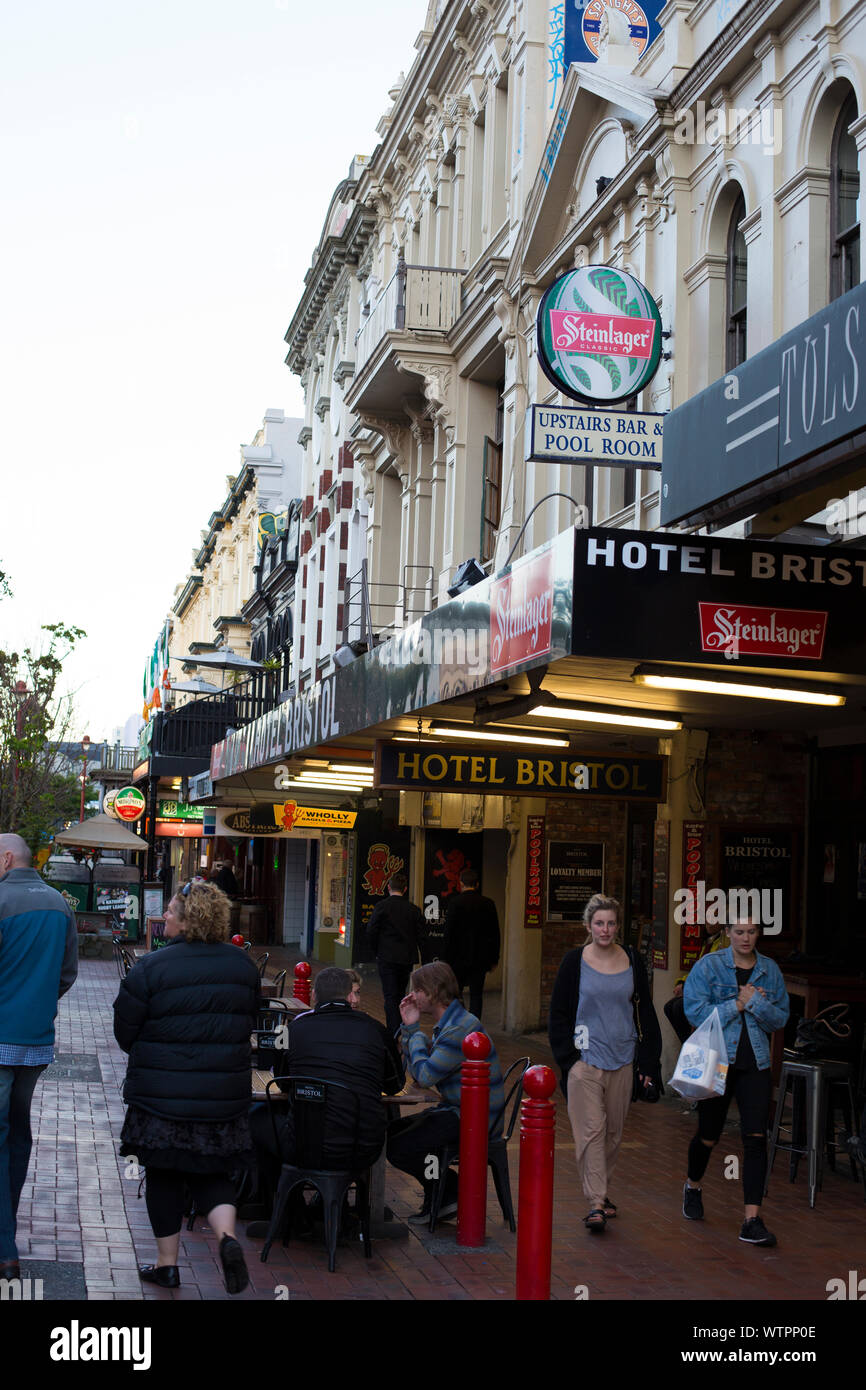 Cuba st wellington new zealand hi-res stock photography and images - Alamy