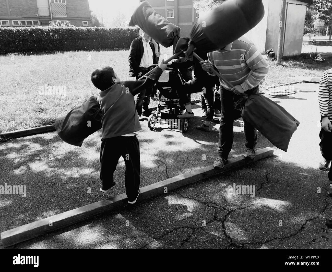 Pugil stick hi-res stock photography and images - Alamy