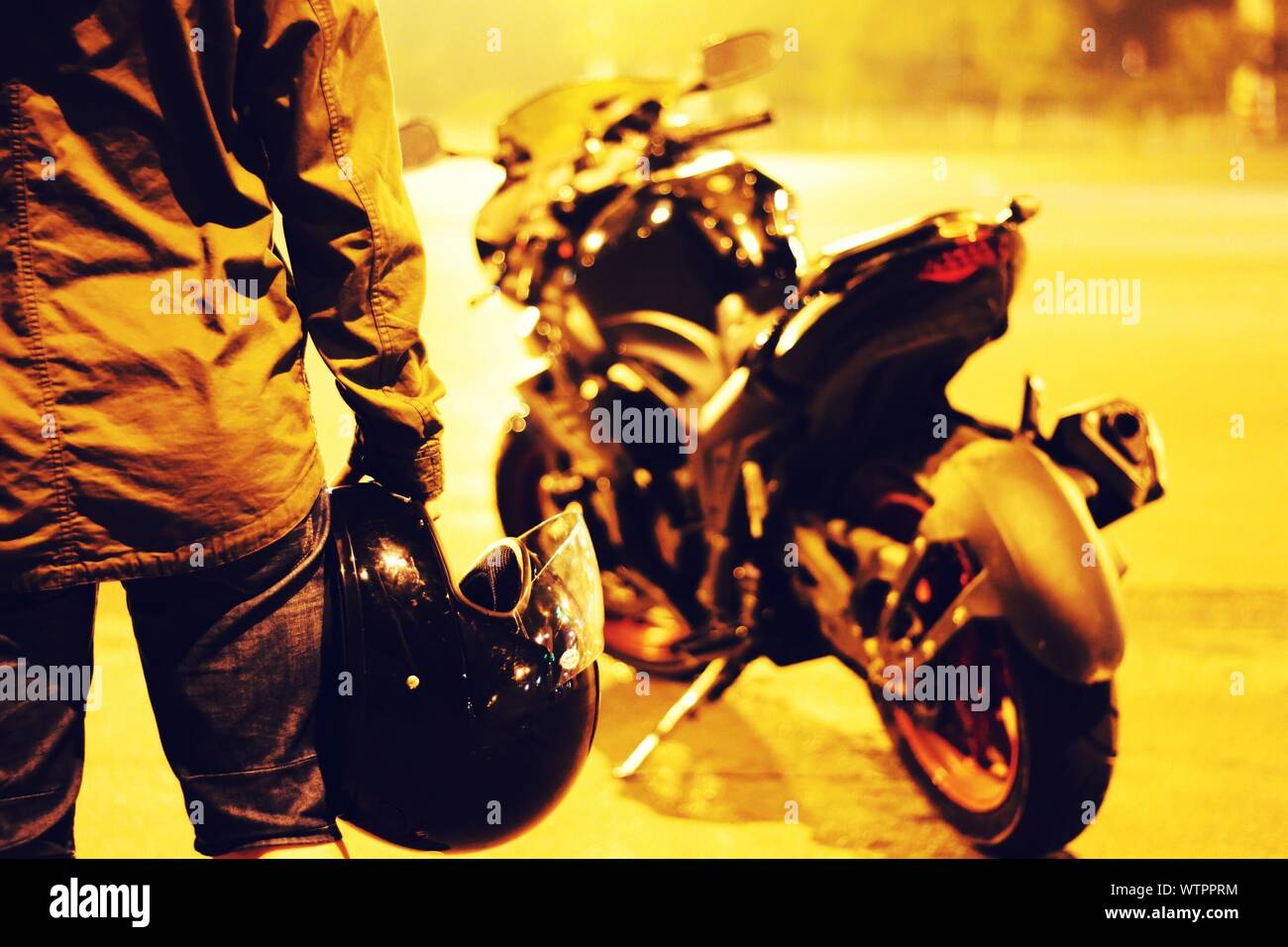 Stationary bike rear view hi-res stock photography and images - Alamy