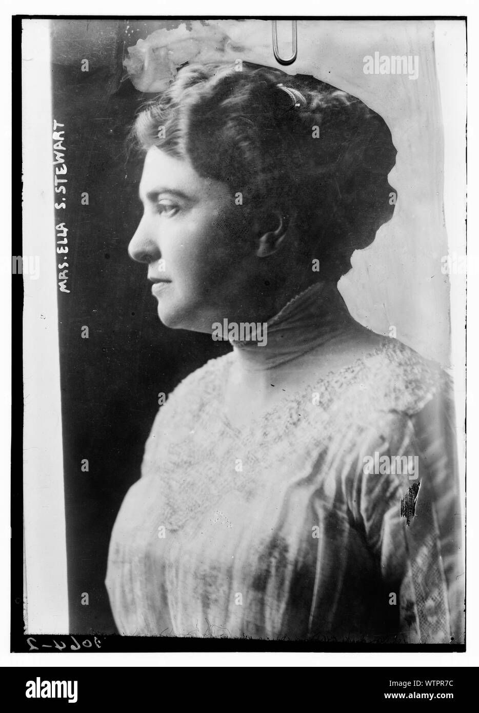 Mrs. Ella S. Stewart Stock Photo - Alamy