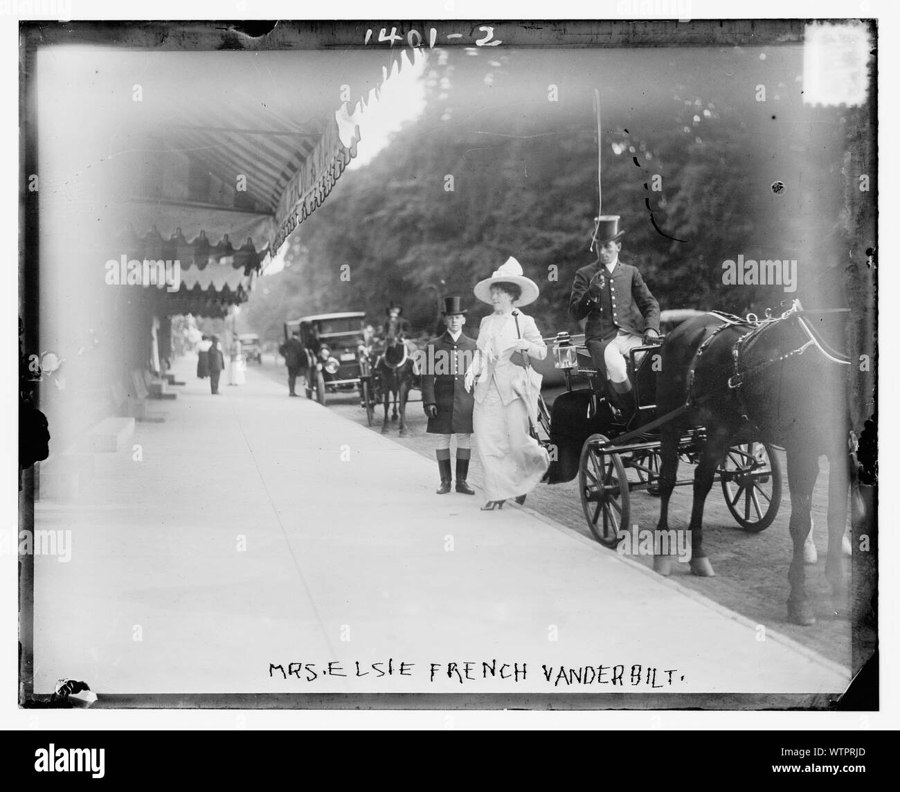 Mrs. Elsie French Vanderbilt Stock Photo - Alamy