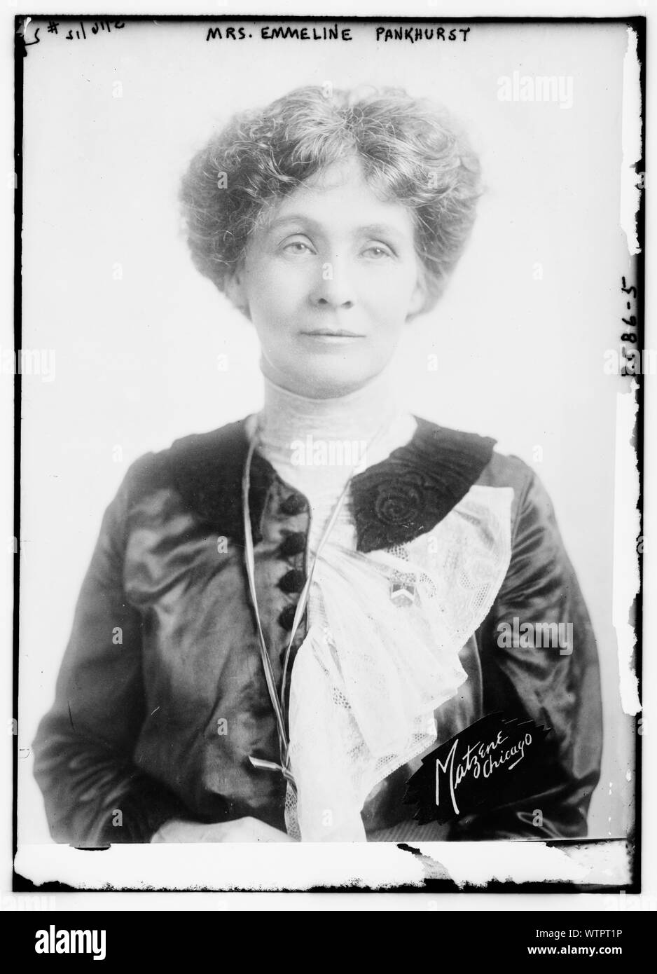 Mrs. Emmeline Pankhurst Stock Photo - Alamy