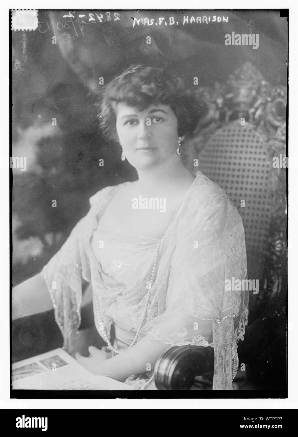 Mrs. F.B. Harrison Stock Photo - Alamy