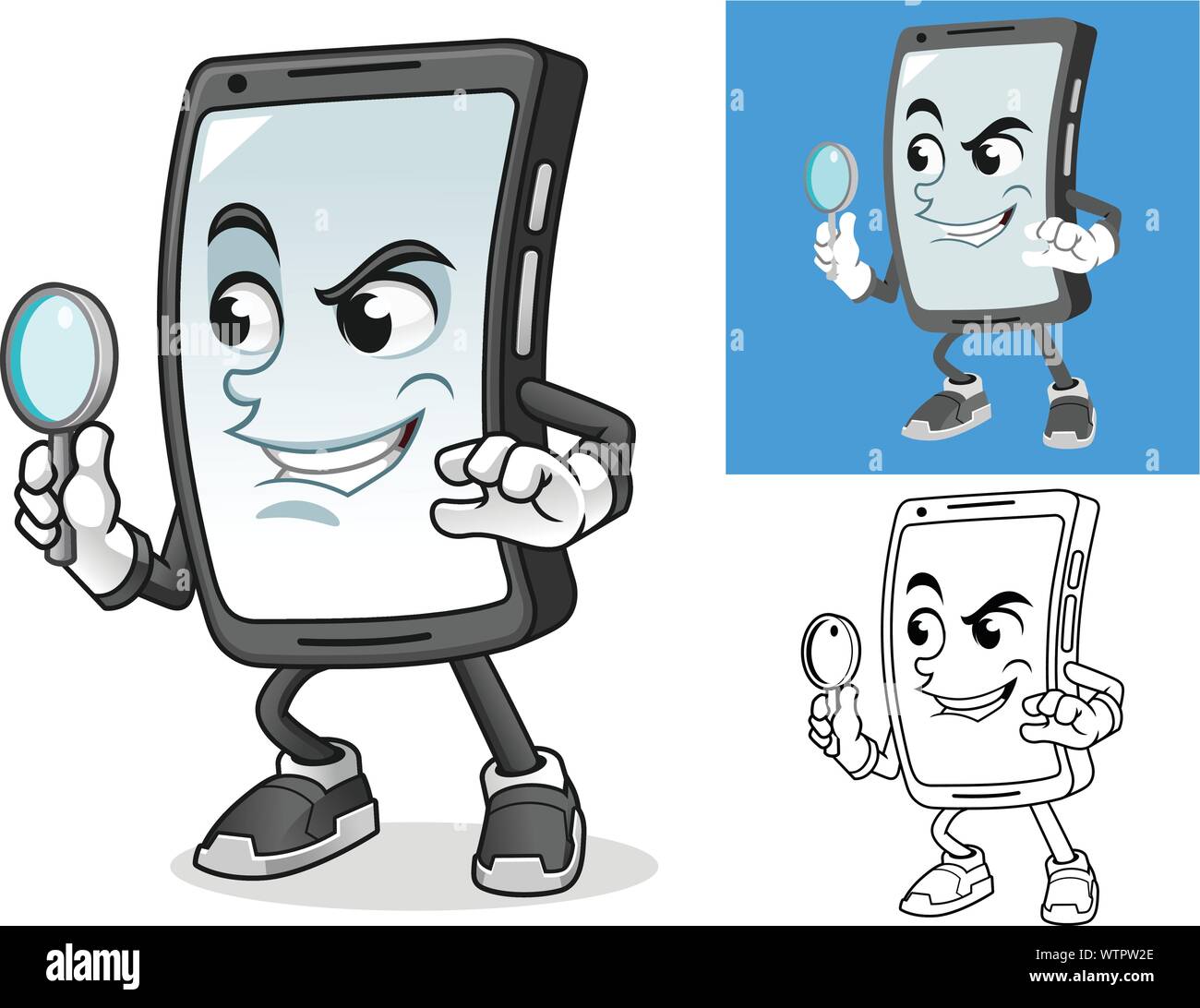 Magnifying glass poster hi-res stock photography and images - Alamy