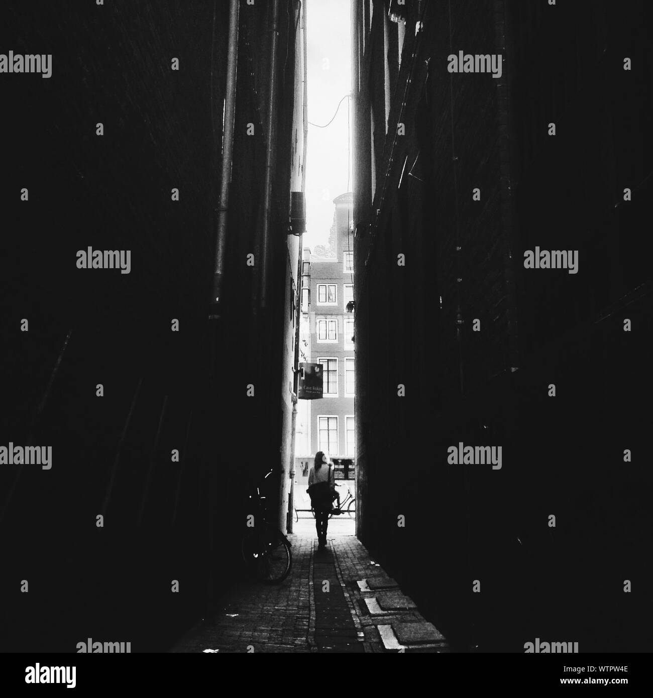 Narrow rear view Black and White Stock Photos & Images - Alamy