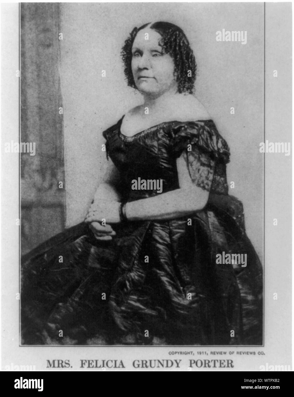 Mrs. Felicia Grundy Porter Stock Photo - Alamy