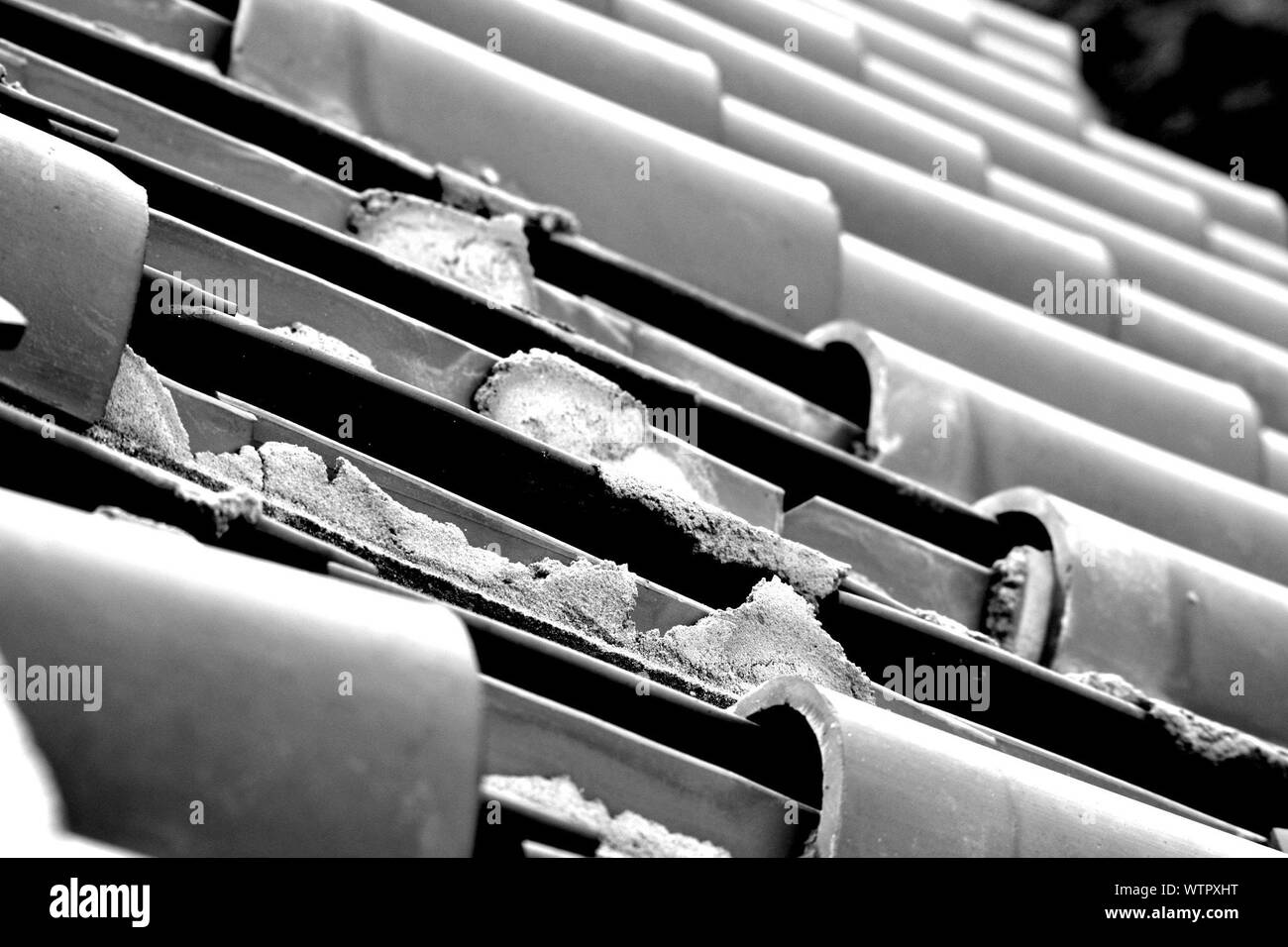 Damaged roof hi-res stock photography and images - Alamy