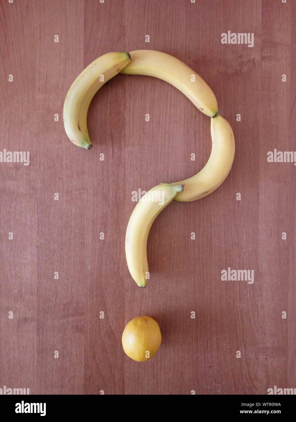 Question mark food hi-res stock photography and images - Alamy