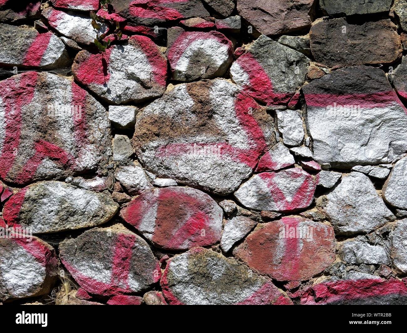 Graffiti stone hi-res stock photography and images - Alamy