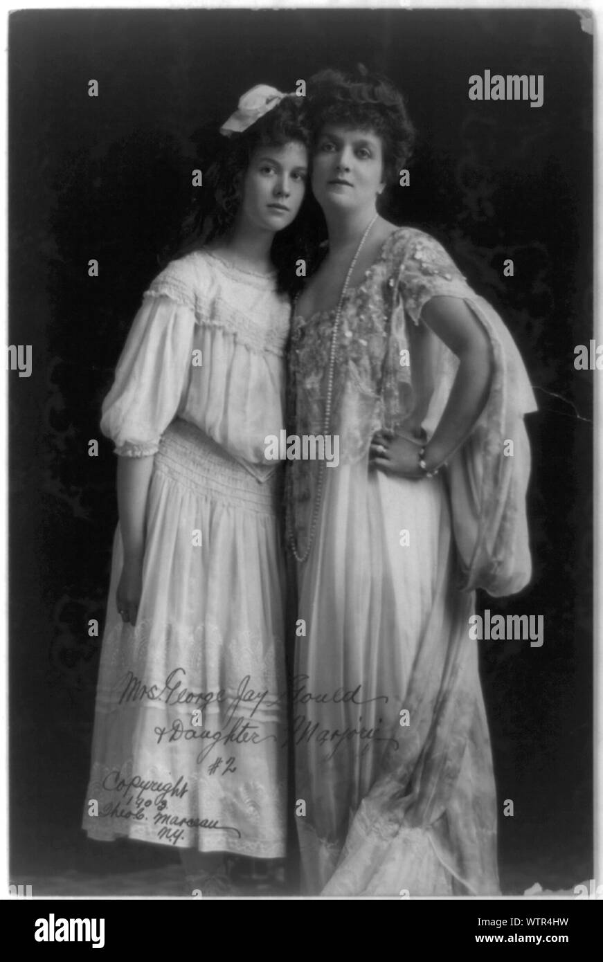 Mrs. George Jay Gould Stock Photo - Alamy